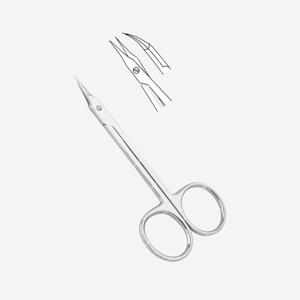 Fine Iris Scissor Curve 12 cm – WeMade